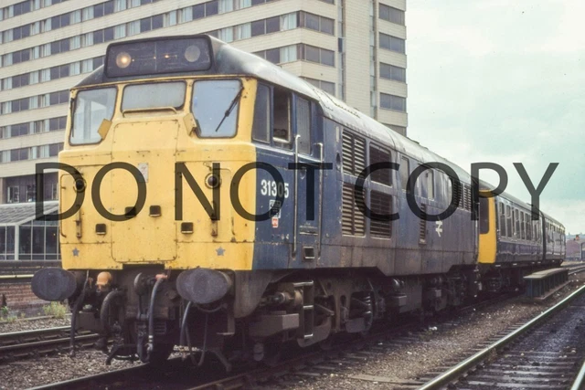 UK DIESEL TRAIN Railway Photograph Of Class 31 31305 Loco. (Rm31-377) £ ...