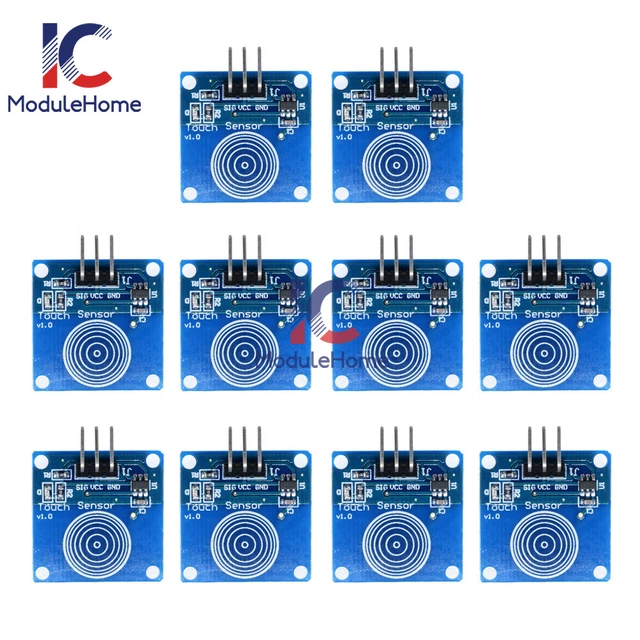 10pcs Ttp223b Digital Capacitive Touch Sensor Switch Module V10 For Arduino New 513 Picclick Ca 6335