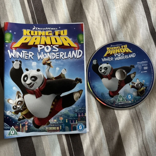 KUNG FU PANDA - Po's Winter Wonderland (DVD, 2012), ONLY DISC & COVER ...