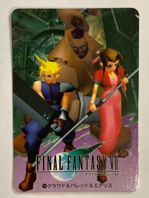 Cloud Strifeandbarret Wallaceandaerith Gainsborough Final Fantasy Vii Ff7