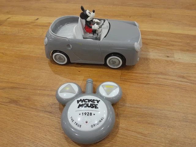 IMC TOYS: MICKEY Mouse 1928 Remote Control Car: Grey: MOD 184497 ...
