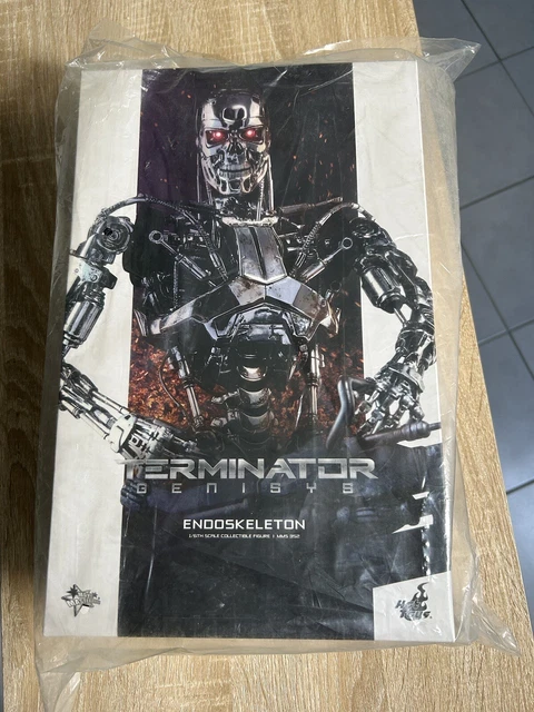 HOT TOYS MMS352 Terminator Genisys Endoskeleton T800 12 Inch Action ...