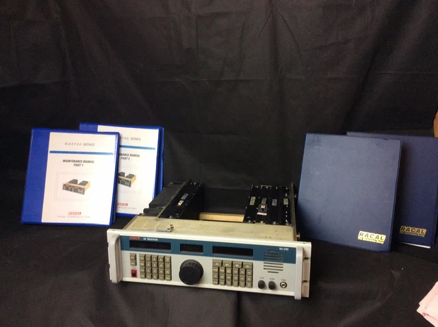 RACAL HF RECEIVER RA3701 With Manuals £767.00 - PicClick UK
