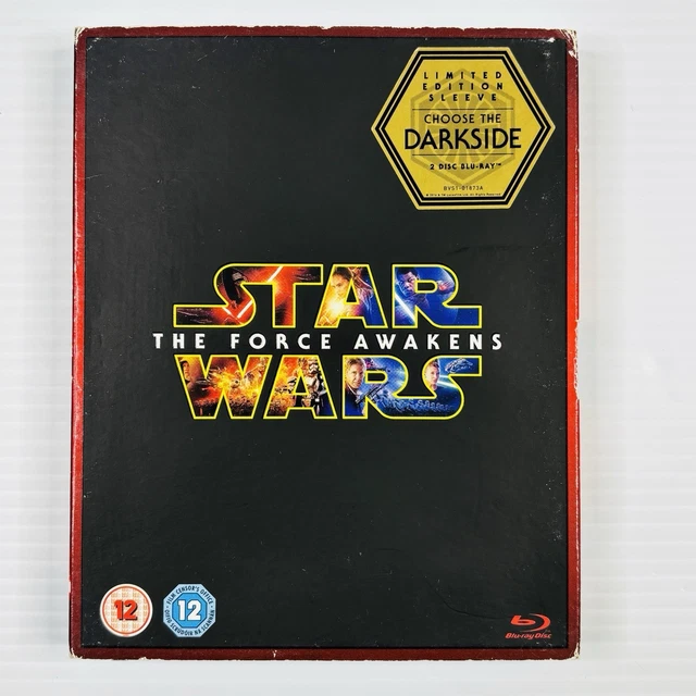 STAR WARS THE Force Awakens Dark Side Slipcase Blu-Ray Region Free ...
