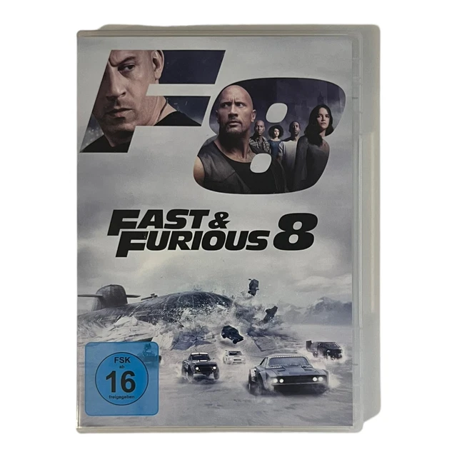 FAST & FURIOUS 8 mit Vin Diesel Dwayne Johnson Jason Statham | DVD ...