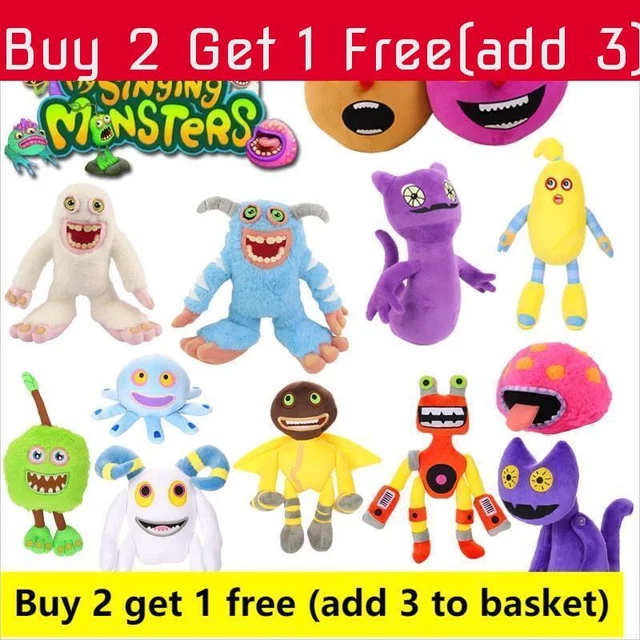 MY SINGING MONSTERS Plush Rare Mammott Maw Plush Toy Soft Doll Kid ...