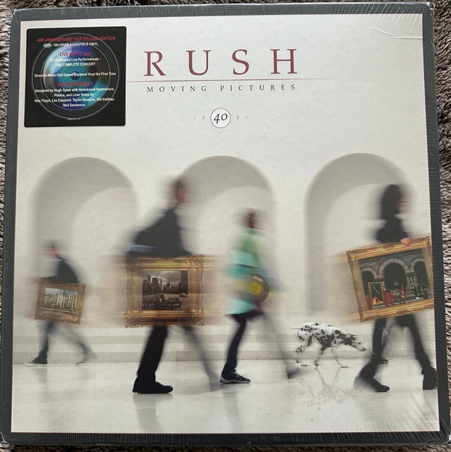 RUSH MOVING PICTURES 40th anniversary Deluxe Ed. 5 LP 24pg Booklet DMM ...