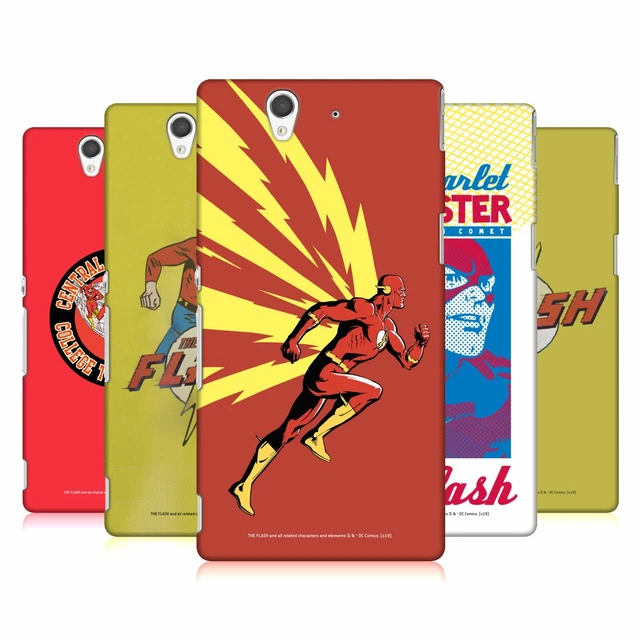 OFFICIAL THE FLASH Dc Comics Fast Fashion Hard Back Case For Sony ...