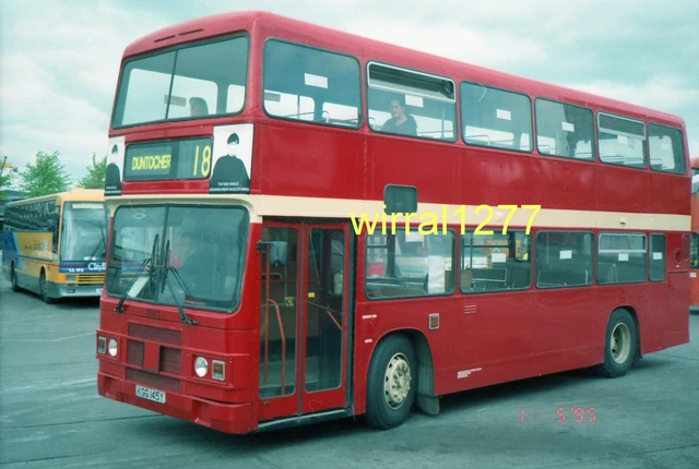 ORIGINAL BUS PHOTOGRAPHIC negative Kelvin Central Buses Olympian ...