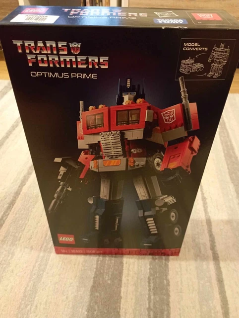 LEGO ICONS OPTIMUS Prime Transformers Set modelli robot 10302 ...