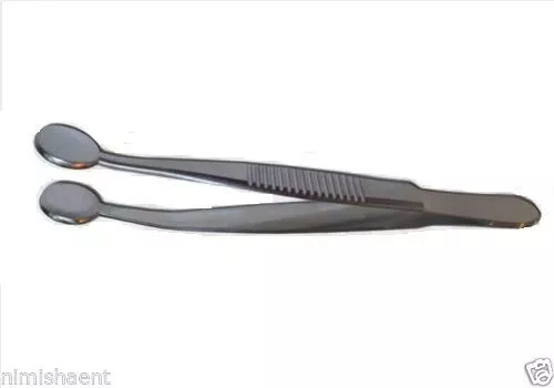 SS MEIBOMIAN GLAND Forceps C Collins Expressor for Dry Eye Tweezers ...