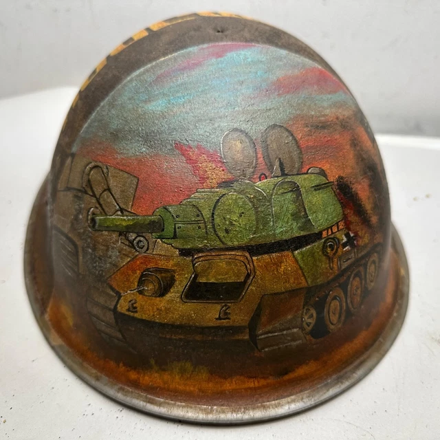 WW2 D-DAY COMMEMORATIVE Helmet - Original Mk3 British / Canadian Turtle ...