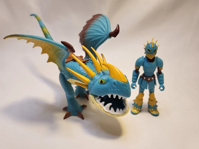 DREAMWORKS HOW TO Train Your Dragon Stormfly Dragon With Astrid Figure ...