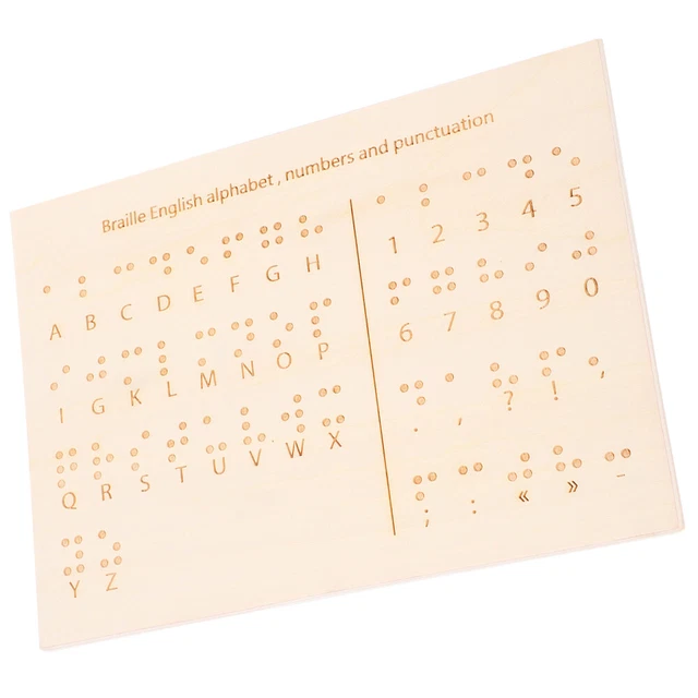 LEARN RAISED BRAILLE Label Maker Educational Equipment Child £11.45 ...