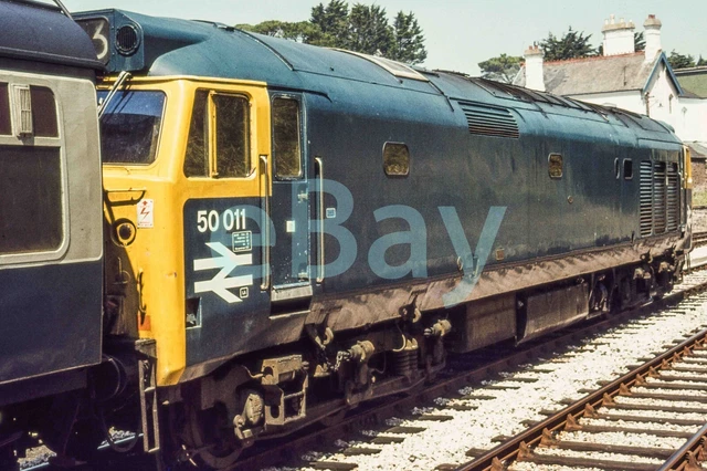 UK DIESEL TRAIN Railway Photograph Of Class 50 50011. Rm50-82 £1.70 ...