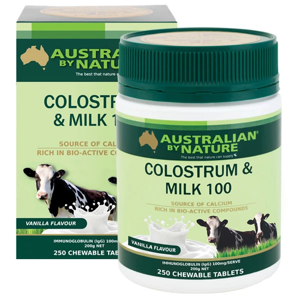 NEW AUSTRALIAN BY Nature Colostrum Milk Tablets 50IgG 250 tabs ABN ...