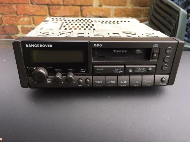 RANGE ROVER CLASSIC Radio Head Unit Stereo 1993 Genuine Factory Unit £ ...