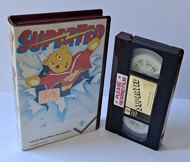 SUPER TED CHILDREN’S Animated Big Box Ex Rental VHS Video RARE £15.00 ...