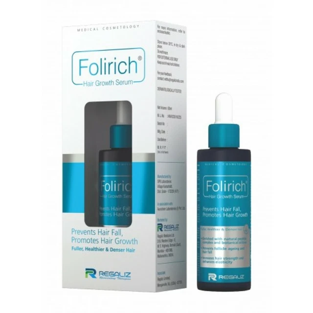 REGALIZ FOLIRICH HAIR Growth Serum, 60ml £40.28 - PicClick UK