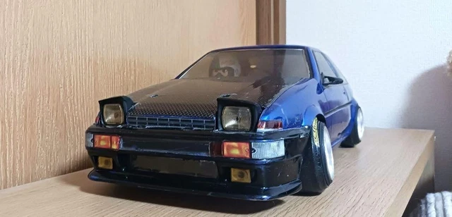 PANDORA RC 1/10 Scale Ae86 Trueno 3-Door Body Clear Unpainted Drift Car Shell £138.67 - PicClick UK