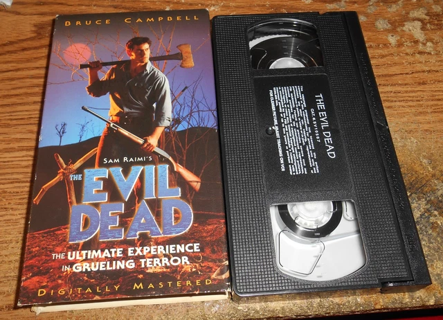 THE EVIL DEAD Vhs/Sam Raimi/Bruce Campbell Horror Gore Classic/Mold! £7 ...