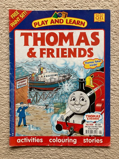 THOMAS AND FRIENDS Play and Learn Magazine Issue 8 from 2000 with ...