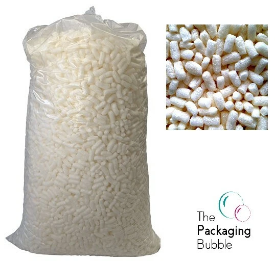 Packing With Bean Bag Peanuts Biodegradable Loose Fill Packing Peanuts ...