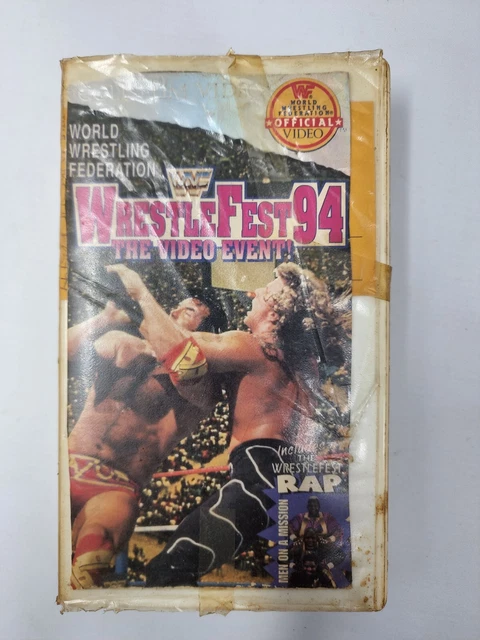 WWF: WRESTLEFEST 94 1994 VHS, WWE, Coliseum Video, Razor, Michaels, Hart, Diesel £47.25 ...