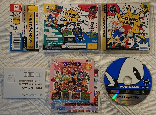 Saturn Sonic Jam Jp Japan Jap Sega Eur 40 00 Picclick Fr