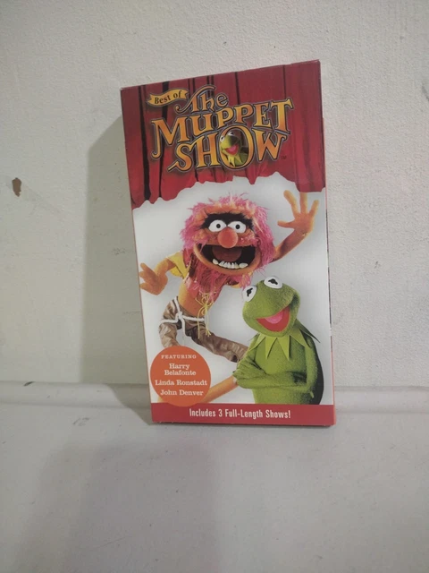 BEST OF THE Muppet Show VHS Tape John Denver Vintage Time Life Video £ ...