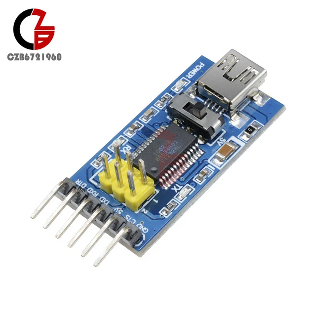 FTDI FT232RL USB to Serial IC Basic Breakout Board 3.3V 5.5V For ...