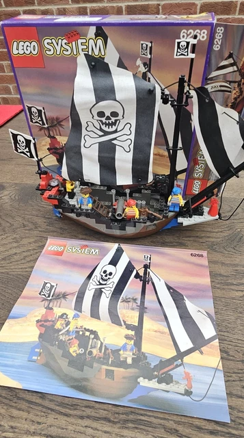 LEGO 6268 RENEGADE Runner Pirate Ship with Box and Instructions £130.70 ...
