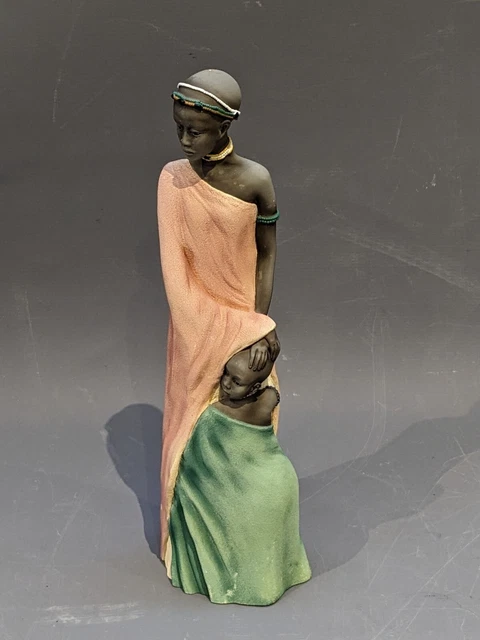SOUL JOURNEYS STATUETTE Mashavu A Sisters Care 2001 Maasai Stacy Bayne ...
