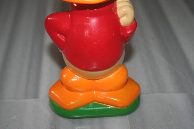FIGURINE DISNEY RIRI Duck 1980's Vintage Bouteille Shampoing Shampoo 22 ...