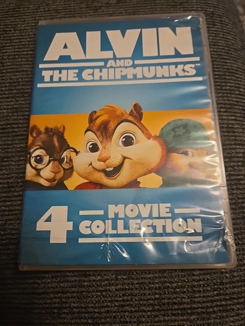 ALVIN AND THE Chipmunks: 4-Movie Collection (DVD) £2.95 - PicClick UK
