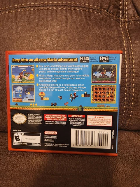 NINTENDO DS NEW Super Mario Bros. game £22.29 - PicClick UK