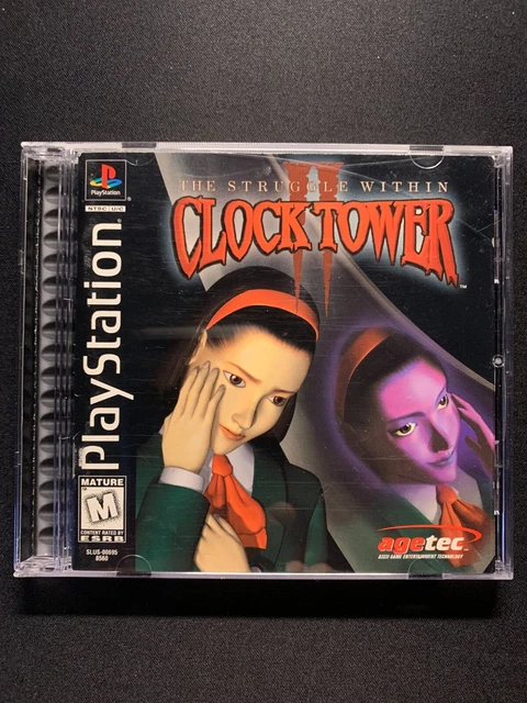 CLOCK TOWER 2 II: The Struggle Within Sony PlayStation PS1 *Komplett ...