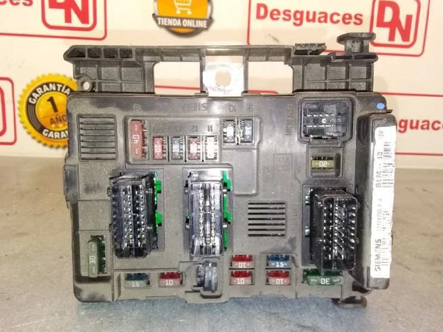 9643498880 BOITIER PYROTECHNIQUE pour PEUGEOT 206 FASTBACK 1.4 HDI ECO ...