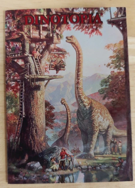 1995 DINOTOPIA TRI-FOLD. Dinosaur Olympics #7 $5.99 - PicClick