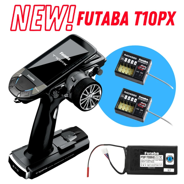 FUTABA T10PX 10-CHANNEL 2.4GHz T-FHSS Telemetry Radio System FUT10PXR404SBS £588.07 - PicClick UK