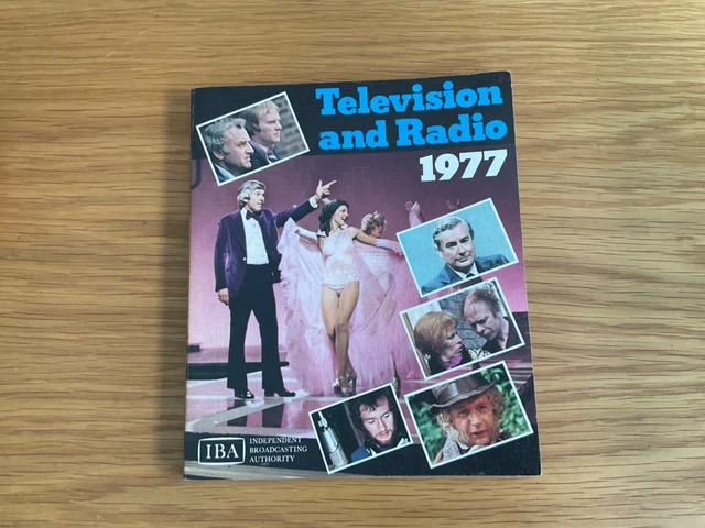 IBA TELEVISION & Radio 1977 - Annuaire ITV autorité de radiodiffusion ...