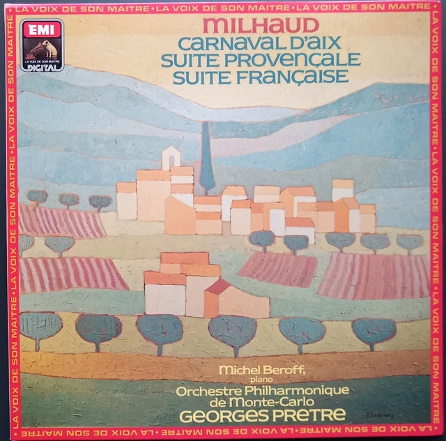 MILHAUD - CARNAVAL D'Aix, Suite Provencale, PRETRE, BEROFF, EMI, STEREO ...