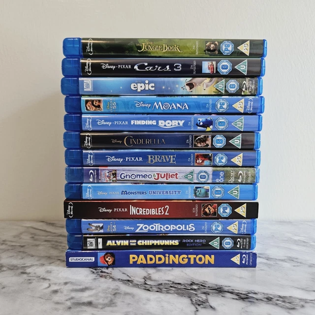 13X KIDS BLU-RAY Movie Bundle Disney, Pixar, Dreamworks Job Lot Children DVD EUR 18,80 - PicClick IT