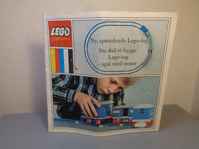 LEGO SYSTEM DENMARK Vintage 1960'S Catalog Very Rare Item Very Good ...