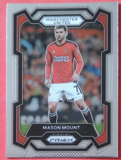 PANINI PRIZM 2023/24 Premier League Mason Mount of Manchester United ...