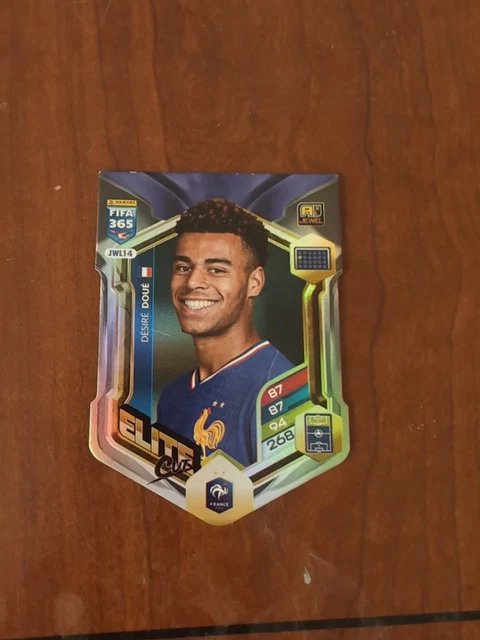 PANINI ADRENALYN XL 2026 FIFA 365 Desire Doue PSG Elite Cut Rare Card £ ...