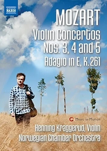 MOZART: VIOLIN CONCERTOS Nos 3-5 & Adagio in E K 261 [New DVD] EUR 25,39 - PicClick FR