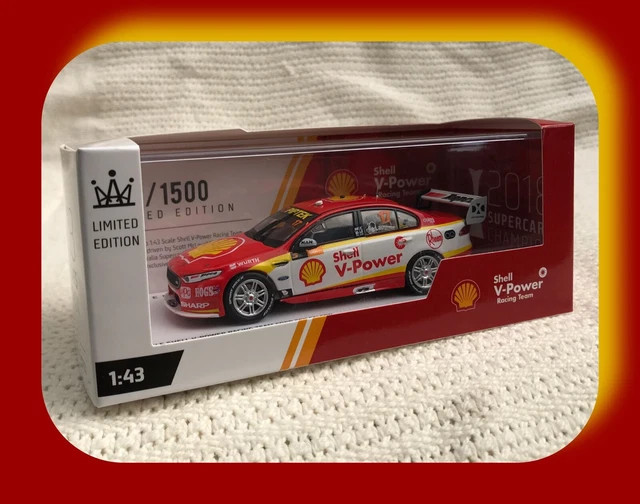AUTHENTIC 1:43 FORD FGX Falcon Shell V-Power McLaughlin 2018 ...