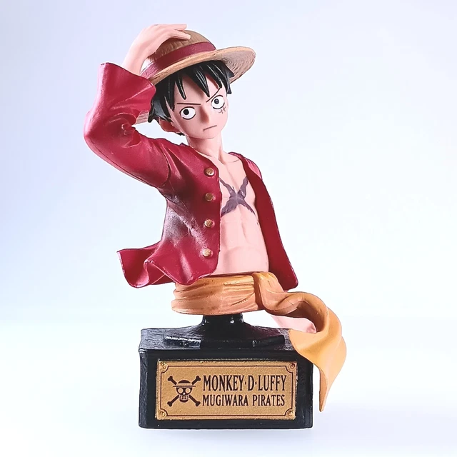 MONKEY D. LUFFY One Piece Statue Bust Figure Japanese Bandai From Japan ...