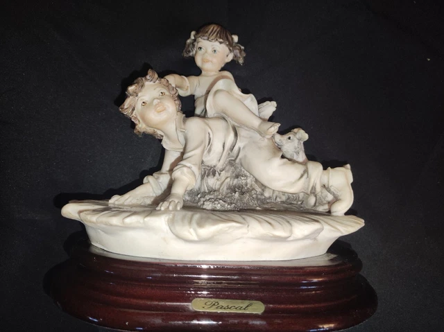 CAPODIMONTE RARA STATUA Firmata Berger Pascal Con Certificato Di ...